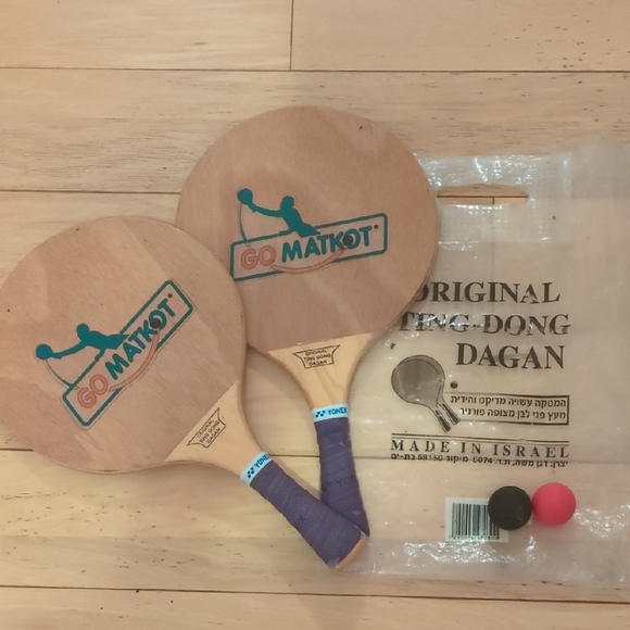 Ting Dong Dagan | Games | Original Ting Dong Dagan Beach Matkot Wood ...